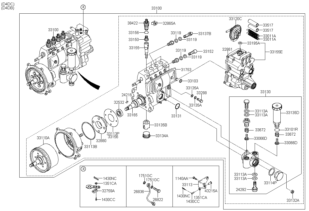D4DD(4D34 W-TCI 14*PS),D4DC(4D34 NA 10*PS),D4DB(4D34 TCI 14*PS),D4DB ...